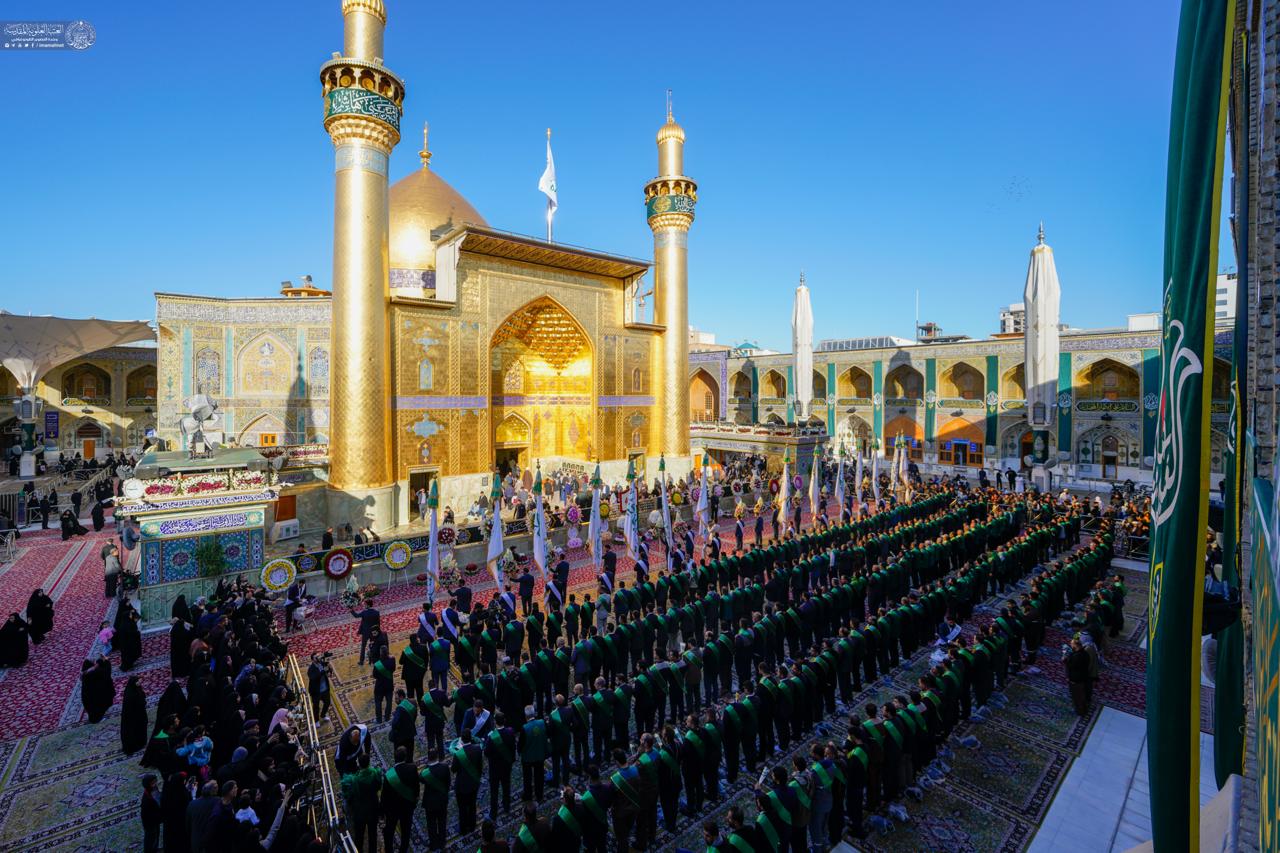 The Devotional Tribute of the Alawi Shrine Servants on the Anniversary ...
